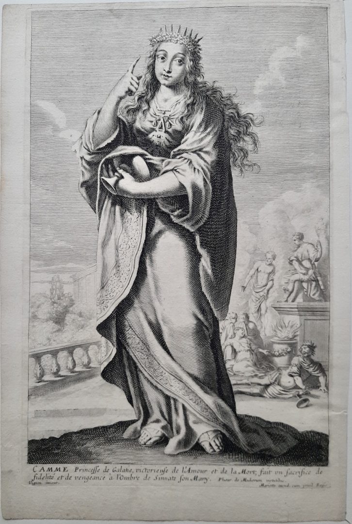 Rousselet Bosse Femmes fortes 6 planches burin et eau-forte 1647