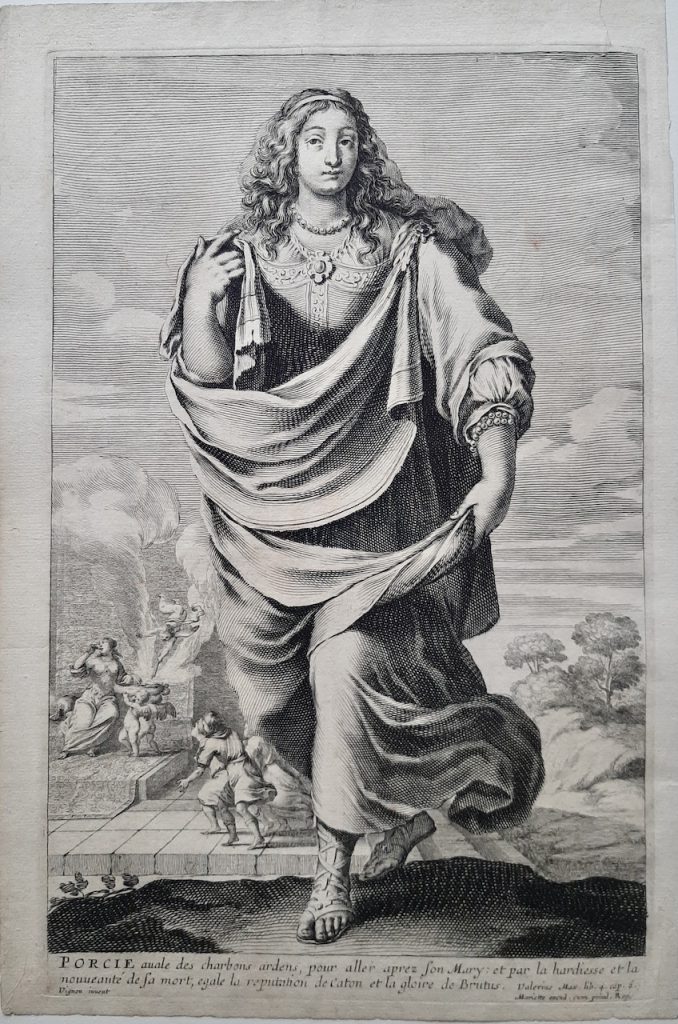 Rousselet-Bosse-strong-women etching laid paper